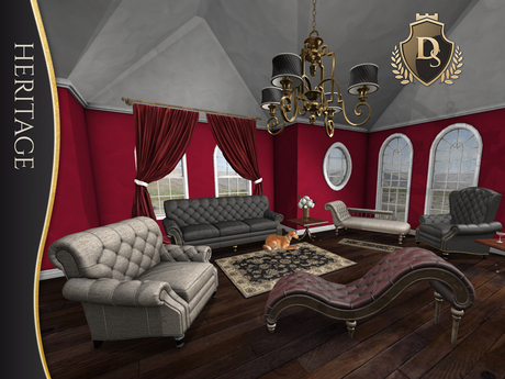 Second Life Marketplace - [Ds] Heritage - Accent Table Decor